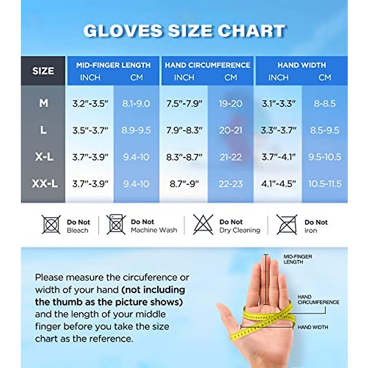 krosa -10℉ Winter Gloves Men Women, 10 Touchscreen Fingers Snow Ski Gloves, Waterproof Cold Weather Gloves