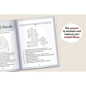 Memory Games for Seniors: A Large Print XXL Puzzle Activity Book with 501 Exciting and Funny Brain Exercises to Increase Cognitive Abilities [The Smart Senior Adult's Gift]