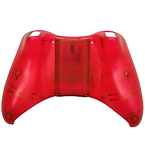 OSTENT Replacement Case Shell & Buttons Kit for Microsoft Xbox 360 Wireless Controller - Color Red