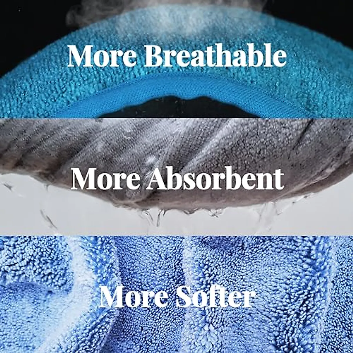 YoulerTex Microfiber Hair Towel Wrap for Women, 2 Pack 10 inch X 26 inch, Super Absorbent Quick Dry Hair Turban for Drying Curly, Long & Thick Hair (Pink)