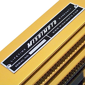 Mishimoto - MMINT-UMG Universal Intercooler M-Line Eat Sleep Race Edition, All Gold