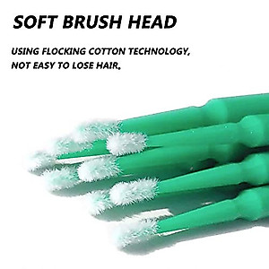 100 Pack Phone Charge Port Cleaning Tool kit,Bendable Mini Soft Round Brushes Cleaner Compatible with iPhone 11 Pro Speaker Tablet Camera Laptop Computer Smartphone