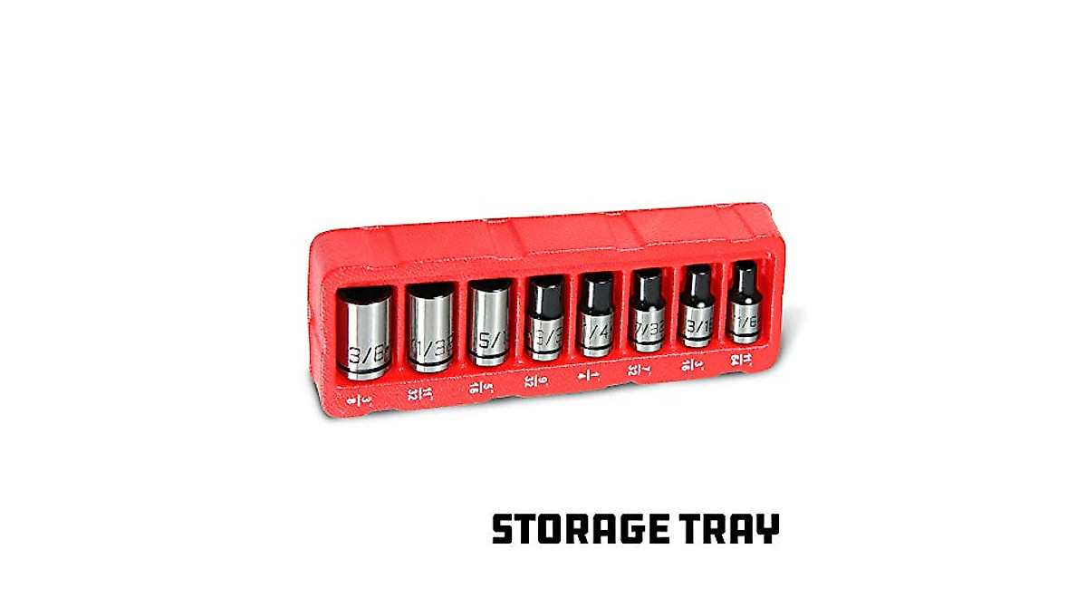 Powerbuilt 8-Piece SAE Spline Socket Set - Ultimate Durability