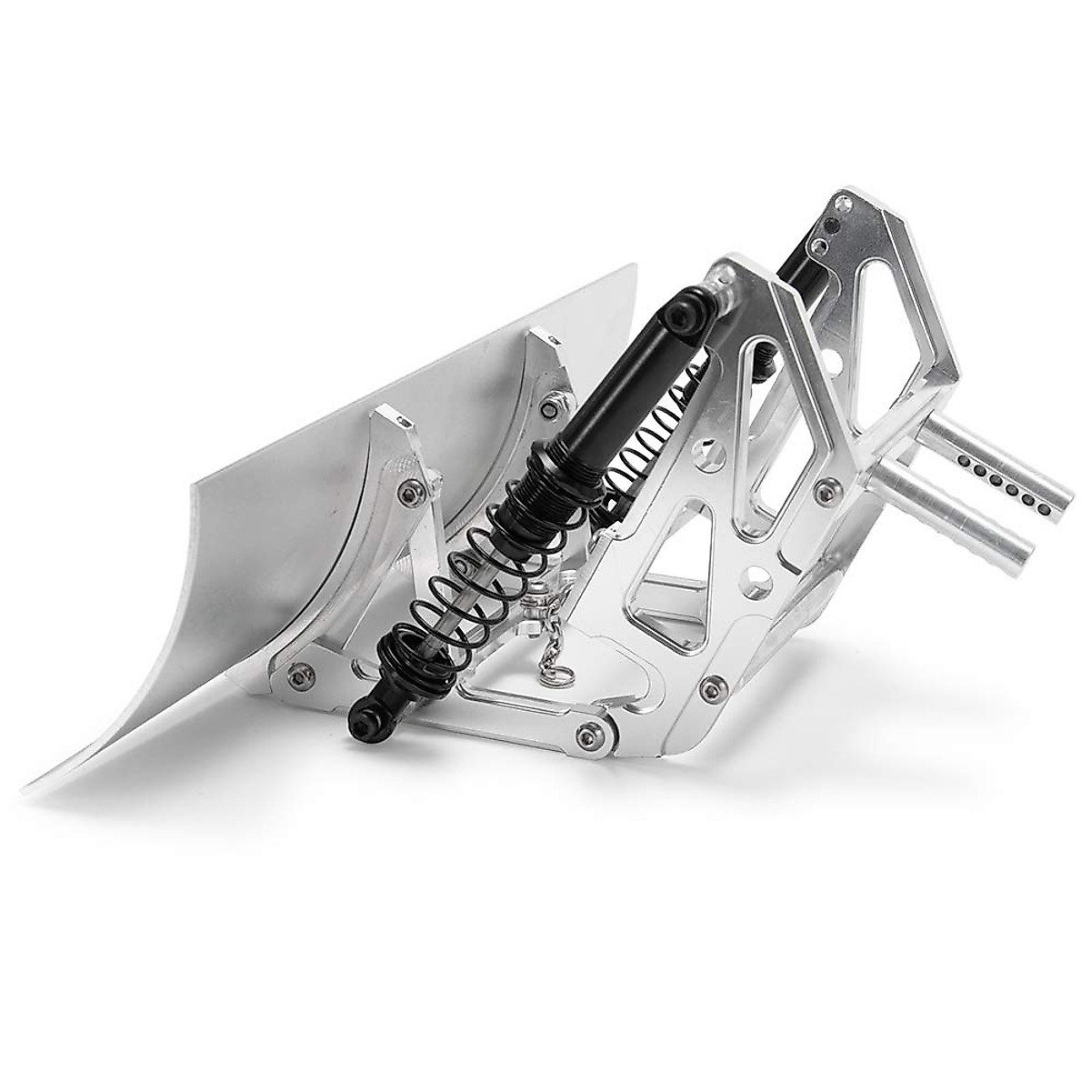 RCLIONS RC Model Car Snowplow Snow Shovel Remote Control for Axial SCX10 90046/90047 TRX4 D90 Redcat gen8 1/10th RC Crawler Car