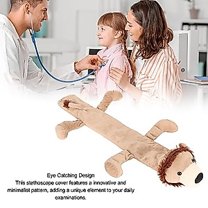 Stethoscope Covers, Animal Shape Plush Stethoscope Sleeve Stethoscope Cover Scrunchie, Eye Catching Stethoscope Cover Sleeve Stethoscope Accessories for Hospital Nurses Doctors