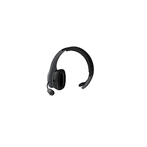 Blue Tiger Storm Gray - Premium Trucker Bluetooth Headset - Wireless Noise Canceling Mono Headset with Mic - High-Fidelity Sound, 30-Hour Talk Time, USB-C Charging - for Truck Drivers, Bluetooth 5.0