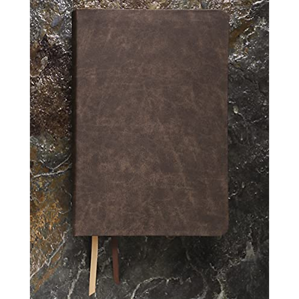 NIV, Life Application Study Bible, Third Edition, Large Print, Bonded Leather, Brown, Red Letter, Thumb Indexed