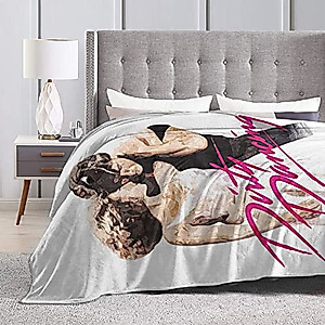 Mnaesllq Dirty Dancing Multi Purpose Blanket Super Soft,Fluffy,Warm,Cozy,Plush,Thick,for Crib Sofa Chair Living Room Gifts Travel Beach Decoration Black 50inx40in