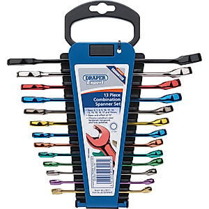 Draper Expert 23017 Hi-Torq Metric Combination Spanner Set (13 Pieces)