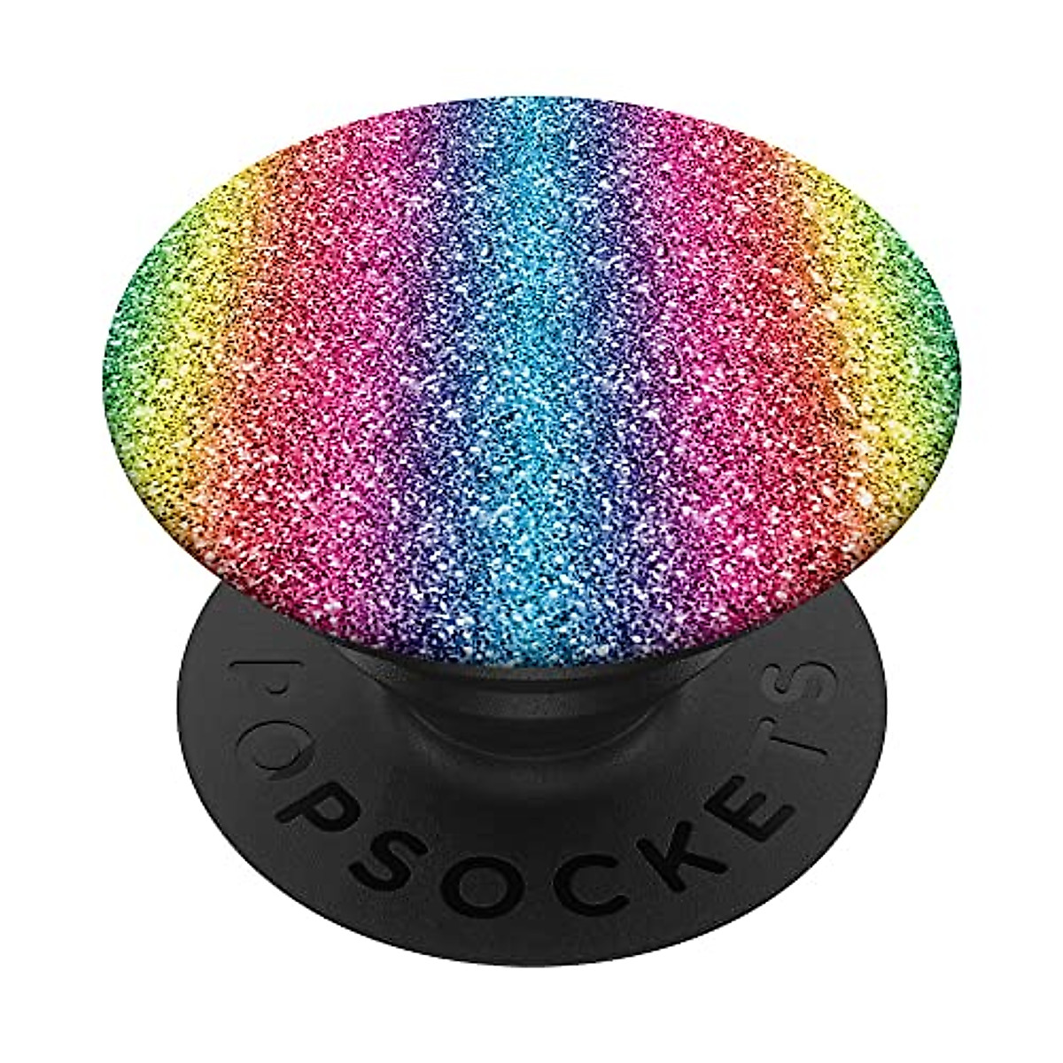 Rainbow stripes multicolored PopSockets Swappable PopGrip