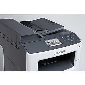 Lexmark MX410de Monochrome All-In One Laser Printer, Scan, Copy, Network Ready, Duplex Printing and Professional Features