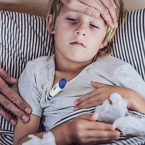 Boncare Thermometer for Adults, Digital Oral Thermometer for Fever, Basal Thermometer with 10 Seconds Fast Reading