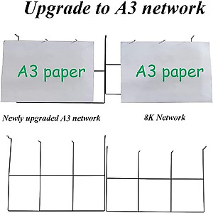 Art Drying Rack, 26 Tier Mobile Art Drying Rack with Wire Rack for Artwork, Drying and Printing Rack, Perfect for Schools and Art Clubs