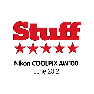 Nikon COOLPIX AW100 16 MP CMOS Waterproof Digital Camera (Camouflage)