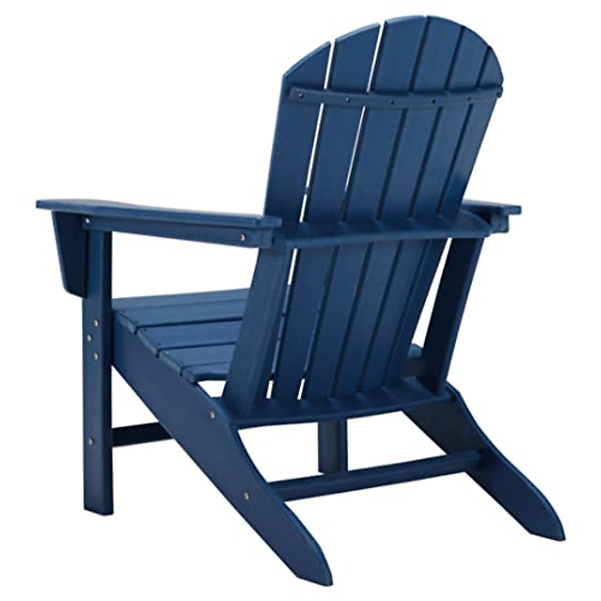 Signature Design by Ashley Sundown Treasure Adirondack Chair, 31.13"W x 33.25"D x 37.75"H, Navy Blue