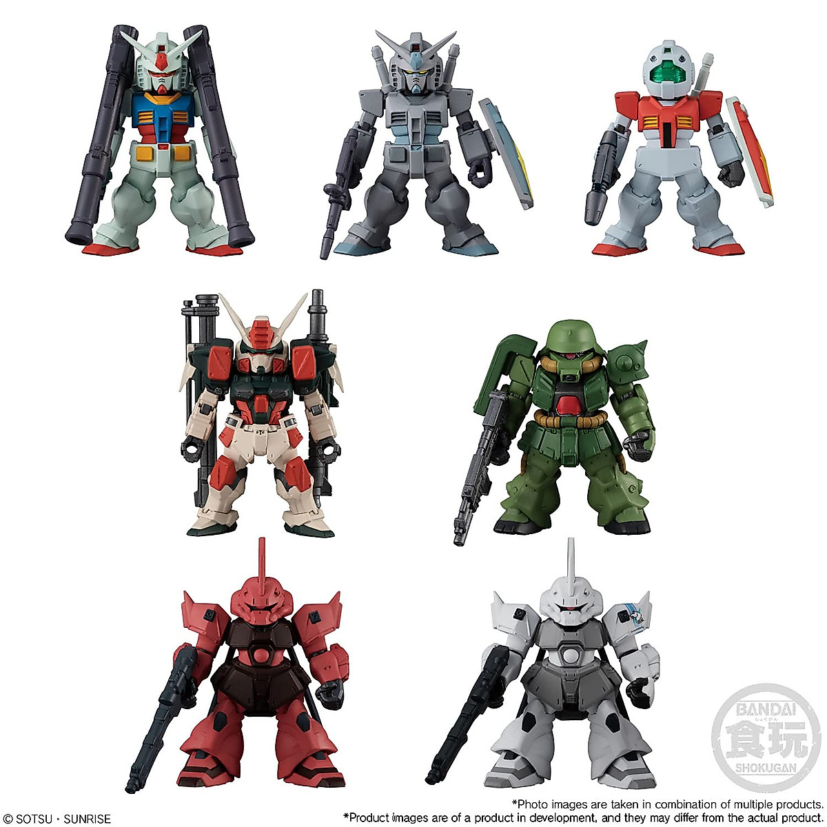 Bandai Shokugan Shokugan - Mobile Suit Gundam - FW Gundam Converge #22 (Set), Converge