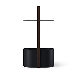 Umbra Bellwood Storage Table (Black-Walnut)