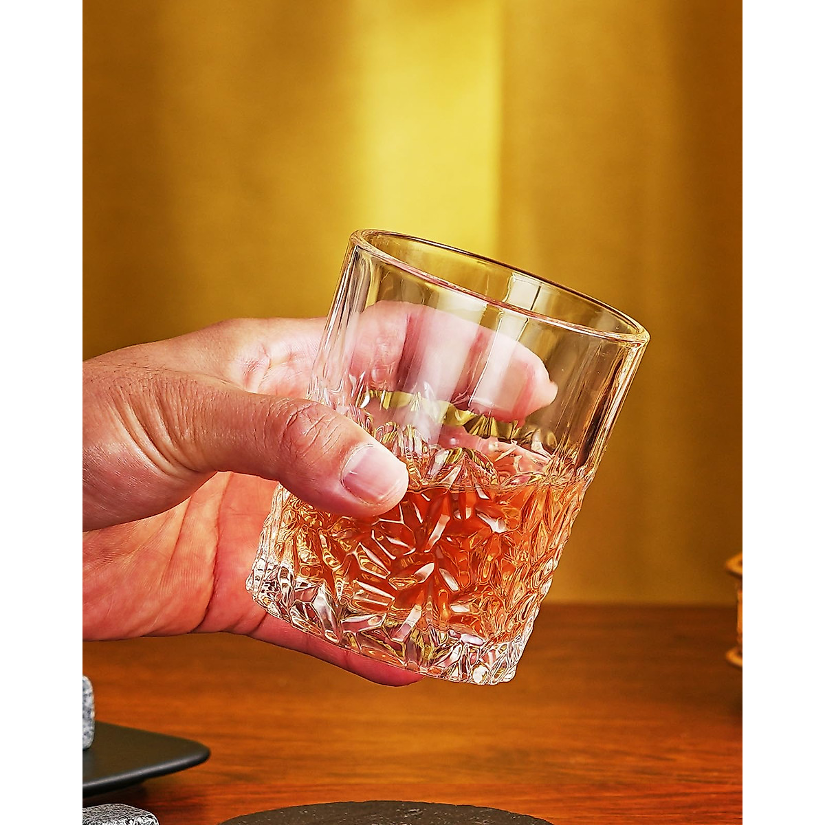 Kollea Cool Boss Gifts for Men, Whiskey Decanter Set with Glasses, Best Boss Birthday Christmas Gifts for Men, Office Farewell Gifts for Boss, Manager, Leader, Personalized Liquor Decanter Present