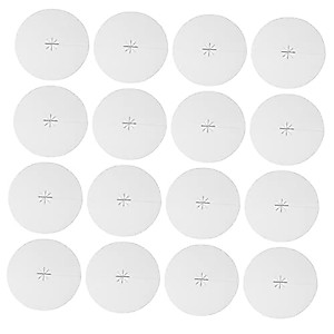 SEWACC 300 Pcs Candle Tray Accessory Tray Office Tables for Home Home Candles Candles Drip Protector Paper Drip Protectors Drip Protective Plate Aluminum Foil White Wafer