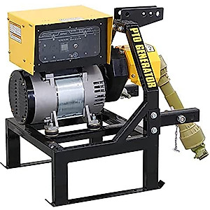 Tractor-Driven PTO Generator 15000 Watt 15KW Continuous Run/ 16000 Watt 16KW Peak Surge Power Take-Off Generator 23" Long Output Shaft included