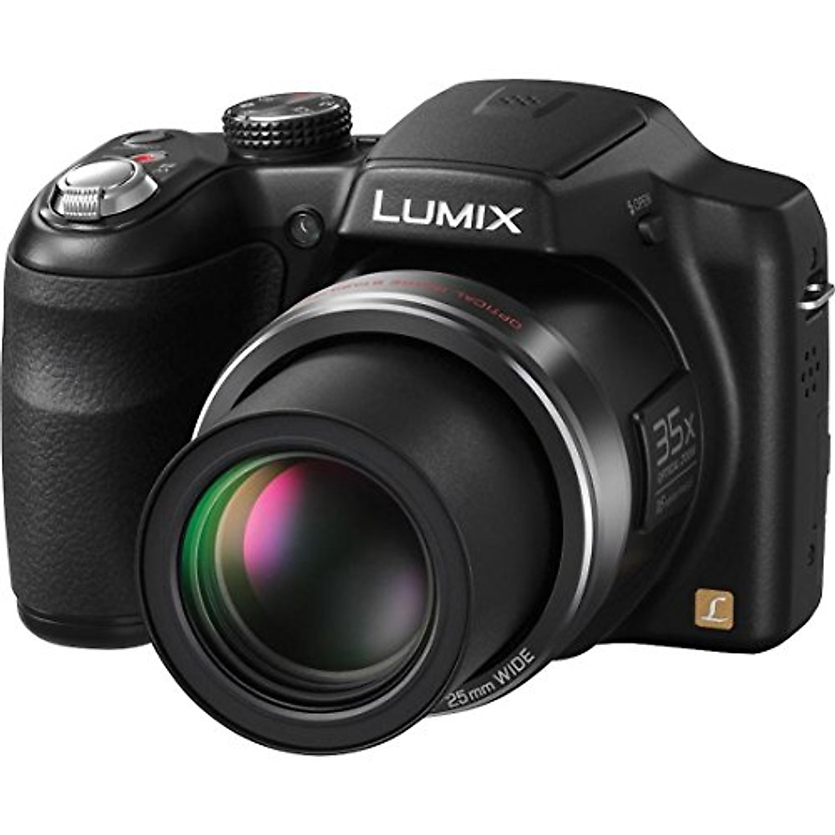 Panasonic Lumix LZ30 16.1MP Digital Camera with 35x Optical Image Stabilized Zoom and 3-Inch LCD (Black)