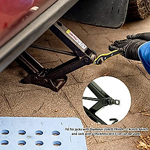 Auto Labor-Saving Jack Ratchet Wrench, Universal 360 Degree Swivel Tire Wheel Jack Ratchet Wrench Scissor Jack, Wrench Jack Lift Speed Handle Tool Car Jack Lug Wrench for Travel Motorcycle Car SUV