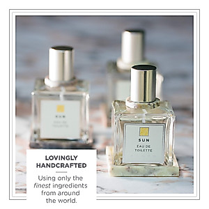 Zents Eau de Parfum (Sun) for Women & Men | Long-Lasting Clean Fragrance with Vanilla, Sandalwood & Vetiver | Warm & Woody Scent | 1.69 oz