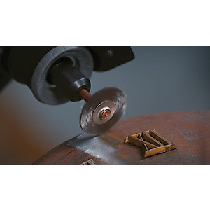 Dremel 448 2-Piece Stainless Steel Brush Set Ideal for Removing Rust and Corrosion, Polishing Metal Surfaces