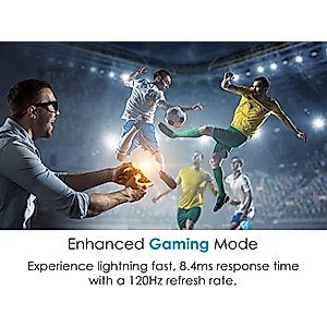 Optoma HD39HDRx High Brightness HDR 1080p Home Theater Projector | 120Hz Refresh Rate | 4,000 Lumens | Fast 8.4ms Response time with 120Hz | Easy Setup, 1.3X Zoom | 4K Input | Quiet 26 dB Operation