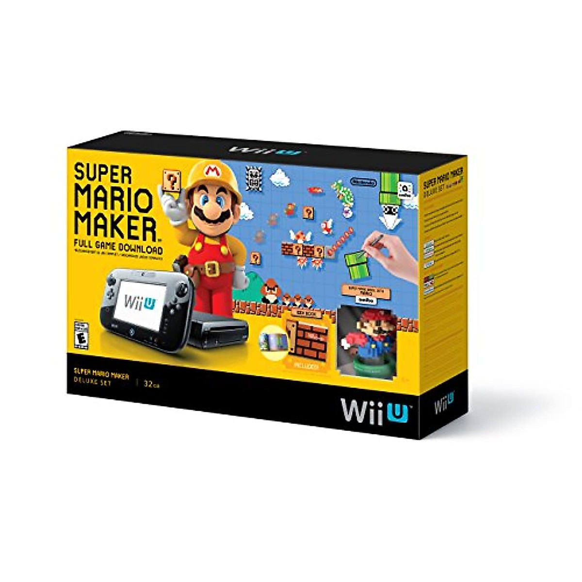 Super Mario Maker Console Deluxe Set - Nintendo Wii U (Canada Import)
