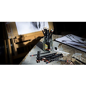 Derwent Charcoal Collection, Pack, 10 Count (2300675)