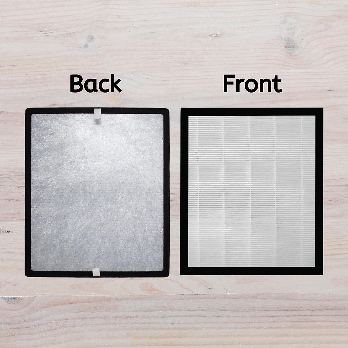 Nispira LV-PUR131 Filter Replacement for Levoit Air Purifier LV-PUR131 3-in-1 HEPA Carbon 2 Sets