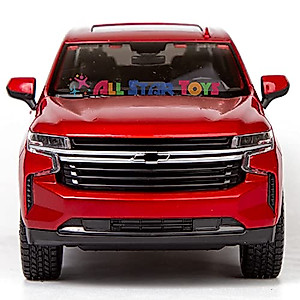 Maisto 2022 Chevy Tahoe 1:26 Scale Diecast Model 31533 (Red)