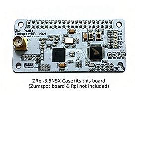 C4Labs ZRPi-3.5NSX Nextion Screen Case – Raspberry Pi 3 B+, ZUMspot MMDVM, and Enhanced 3.5" Nextion Screen (Included) ~ Black Ice