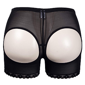 FUT Women's Butt Lifter Lace Boy Shorts Body Shaper Enhancer Panties