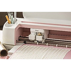 Cricut Maker - Smart Cutting Machine - With 10X Cutting Force, Cuts 300+ Materials, Create 3D Art, Home Decor & More, Bluetooth Connectivity, Compatible with iOS, Android, Windows & Mac, Rose
