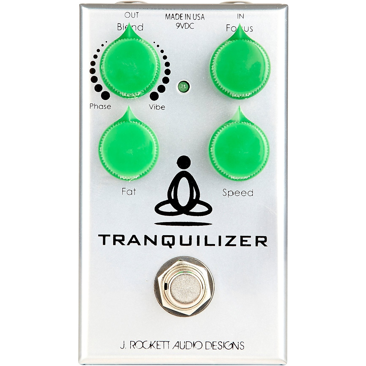 J. Rockett Audio Designs Tour Series Tranquilizer Vibe and Phase Guitar Effects Pedal
