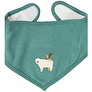 Amazon Essentials Unisex Kids' Bib Set, Pack of 6, Multicolor/Fruit/Stripe, One Size