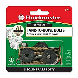 Fluidmaster 6105 2-3/4" Tank To Bowl with Three Bolts
