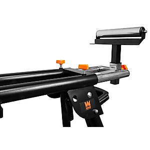 WEN Miter Saw Stand, Collapsible and Rolling with 3 Onboard Outlets (MSA330)