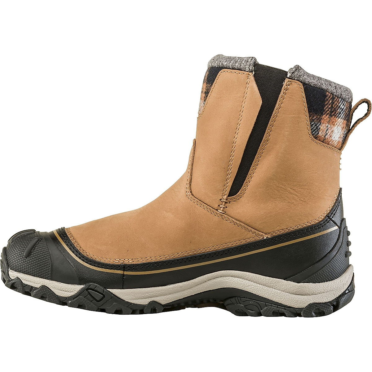 Oboz Sapphire 7" Pull-On Insulated B-Dry Hiking Boot - Women's Chipmunk 8