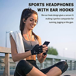 LOETRUY USB C Headphone,Type C Earphone for Samsung, Wired Earbuds with Microphone Earhook, Wired Headphones for Galaxy S22 S21 S20 Ultra Plus Note20, iPad Pro Air 4 Mini 6, OnePlus 9