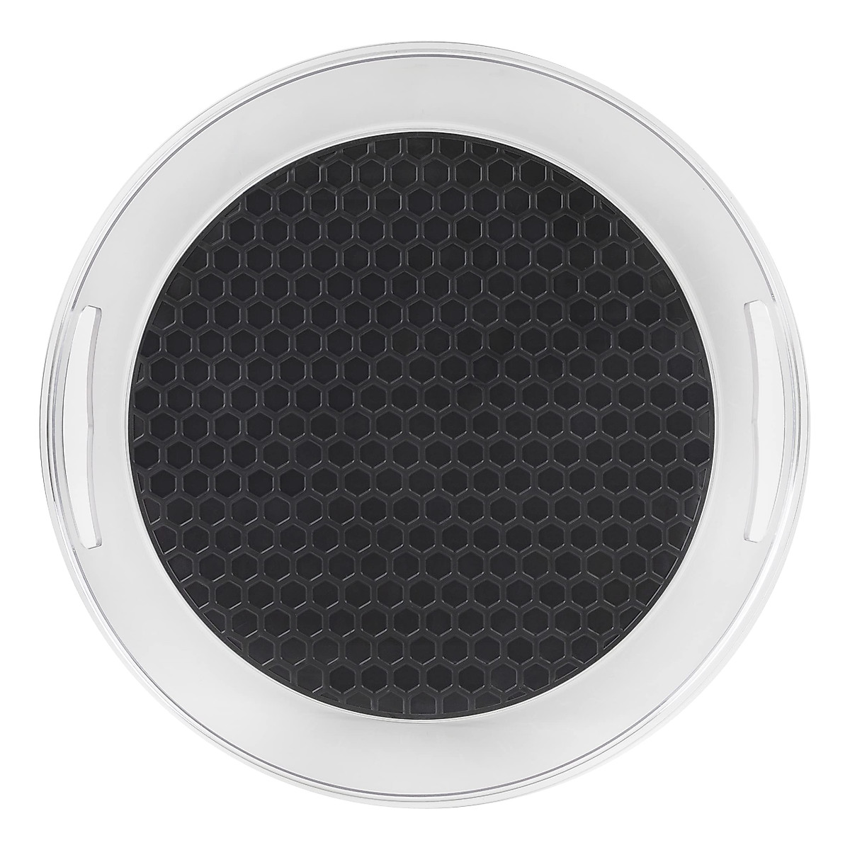 Spectrum Hexa Large Lazy Susan - Revolving Storage Tray for Refrigerator, Pantry, Cabinet, Table, & Shelf Organization / Perfect for Spices, Condiments, Produce, & More