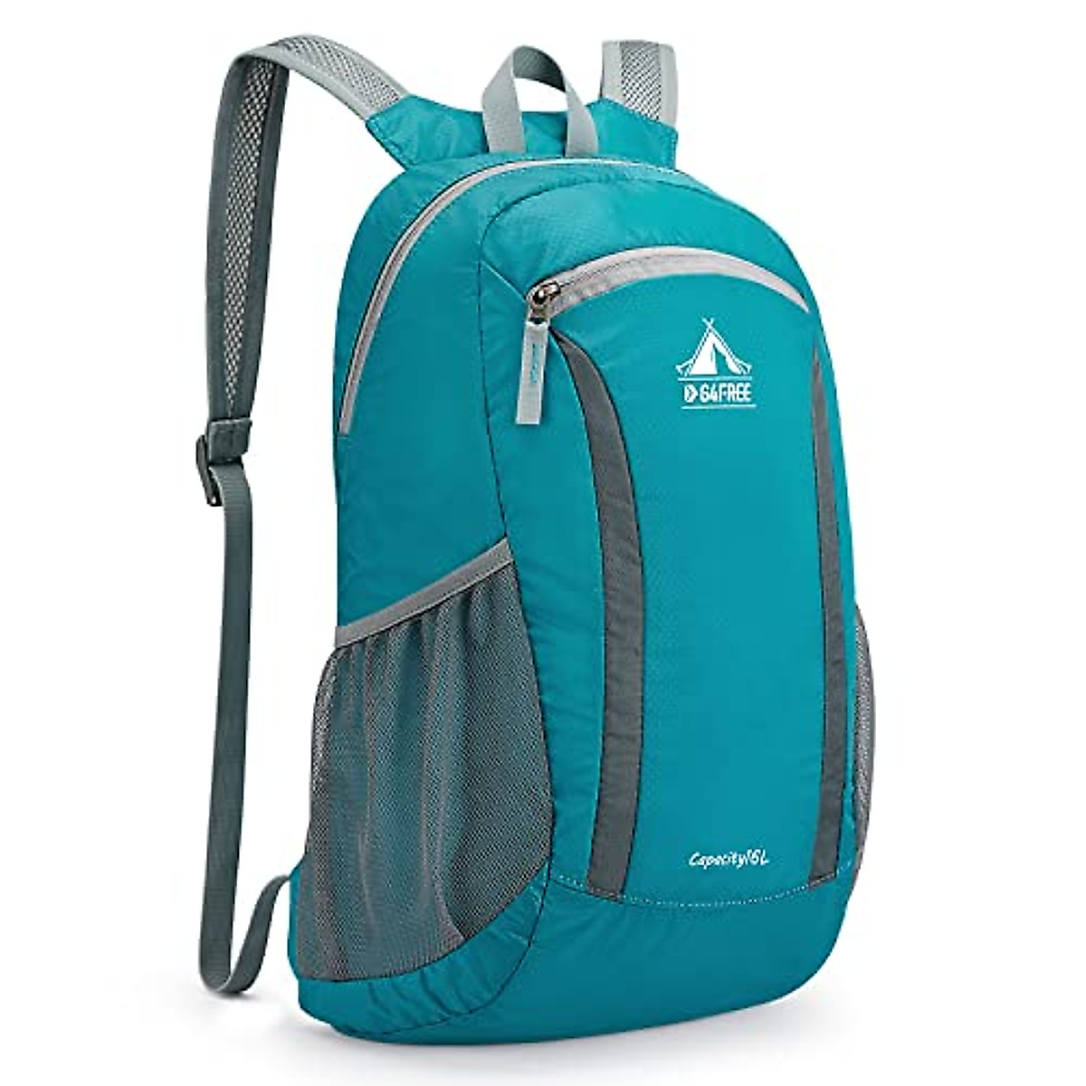 G4Free 16L Hiking Daypack, Lightweight Nylon Packable Small Backpack for Travel Camping Outdoor Men Women