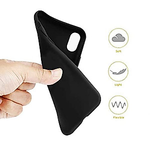 [2-Pack] Tznzxm for Sense TW102 Tempered Glass Screen Protector,Sense TW102 Case, Sense TW102 Phone Case, Flexible Soft TPU Scratch Resistant Non-Slip Back Cover Rubber Slim Case for Sense TW102