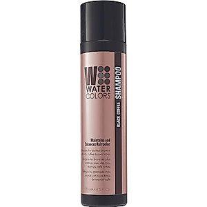 Watercolors Semi Permanent Color Depositing Shampoo. Sulfate & Paraben Free to Maintain & Enhance Hair Color 8 fl oz - BLACK COFFEE
