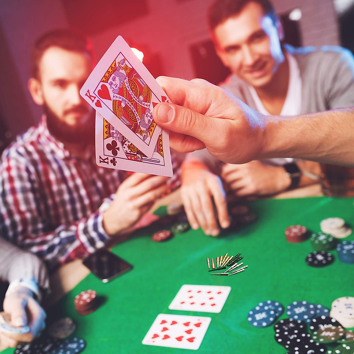 Mudder 20 Pieces Metal Cribbage Pegs Cribbage Board Pegs Fit 1/8 Holes for Cribbage Traditional Board Party Favors in 4 Colors