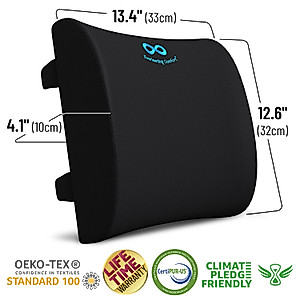 Everlasting Comfort Seat Cushion for Office Chair and Lumbar Support for Office Chair