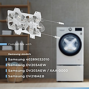 MAYITOP Dryer Heating Element Exact fit for Samsung DV40J3000EW/A2-0000, Samsung DV448AEE/XAA-0000, Samsung DV209AEW/XAA-0001 Dryers