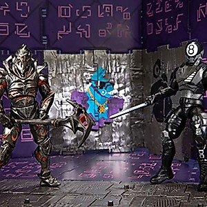 FORTNITE Large Vending Machine, 2 Figure Pack - Features Ruin and 8-Ball 4 Inch Collectible Action Figures - Includes 24 ‘The Cube’ Pieces, 10 Weapons, 8 Back Bling, 3 Harvesting Tools, and More